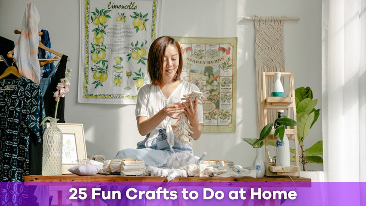 25 Fun Crafts to Do at Home for Every Skill Level | Pick Me Up Game ...