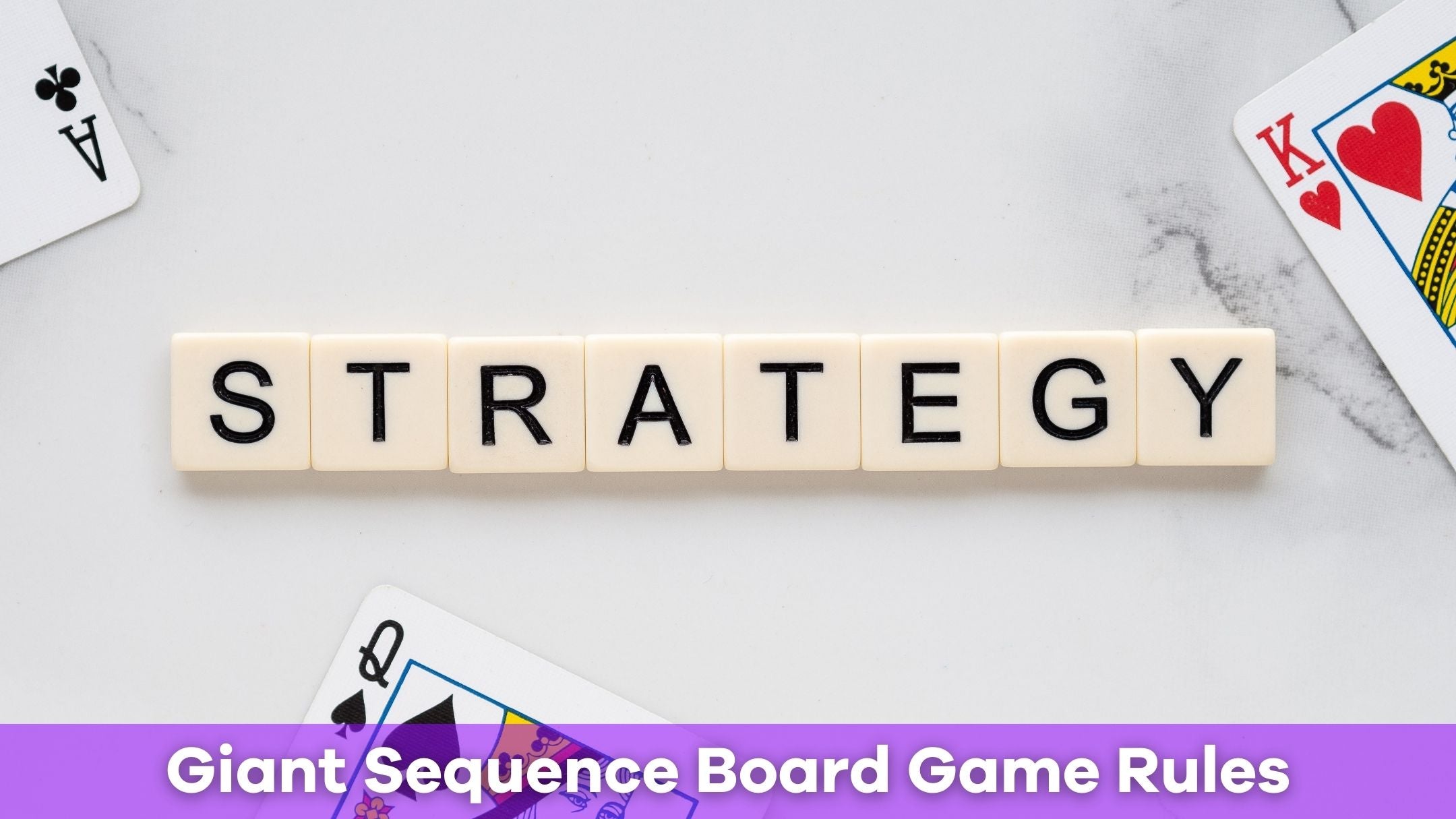 Giant Sequence Board Game Rules and Strategies | Pick Me Up Game ...