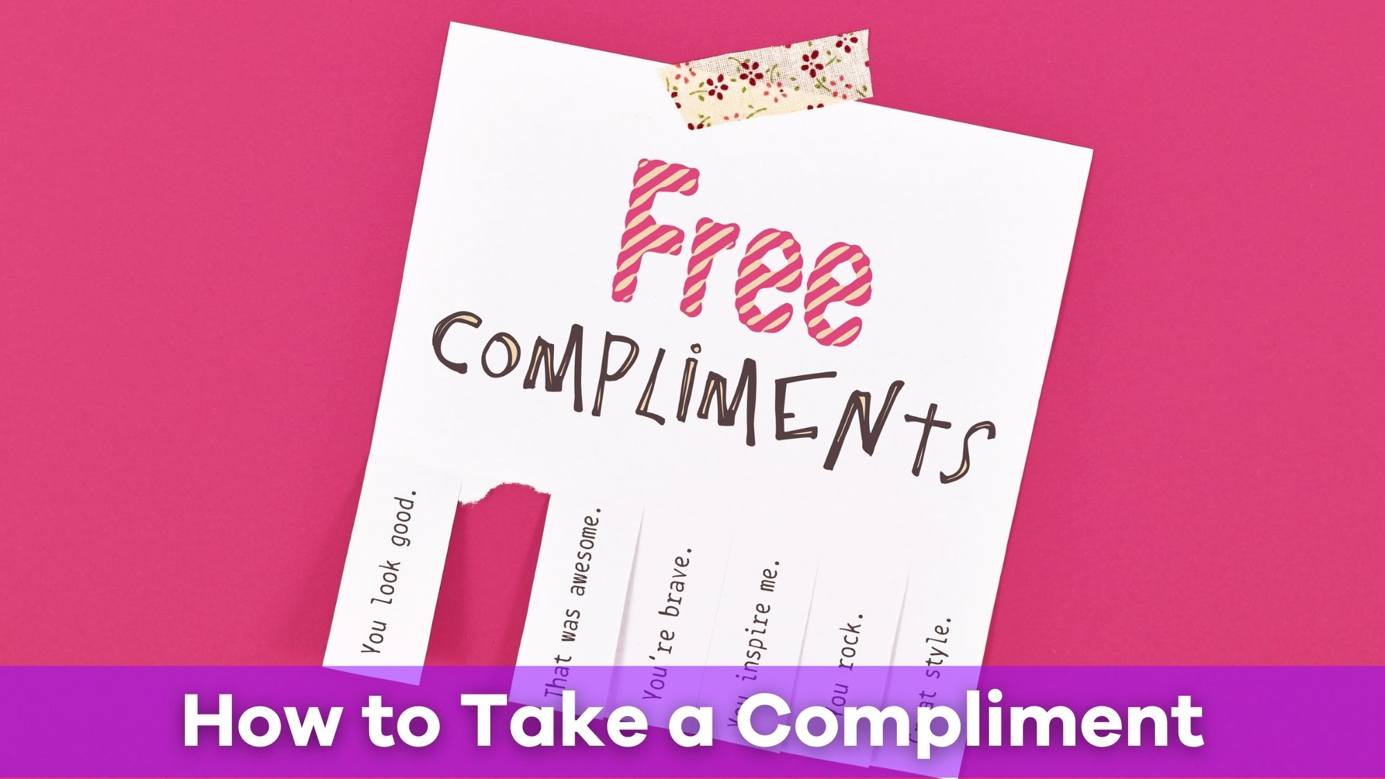 How to Take a Compliment Graciously | Pick Me Up Game – PickMeUp Party Game