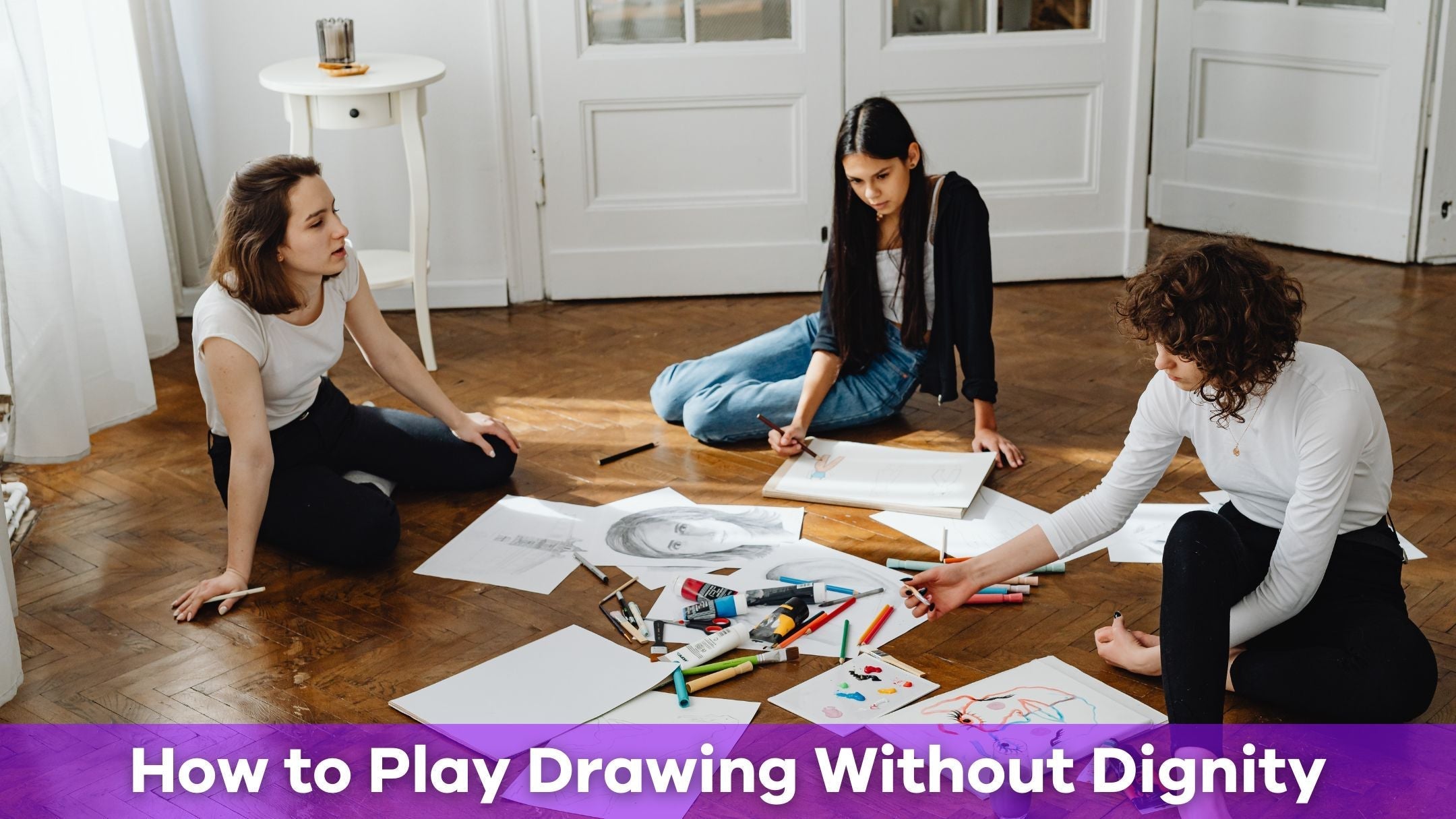 How to Play Drawing Without Dignity | Pick Me Up Game – PickMeUp Party Game