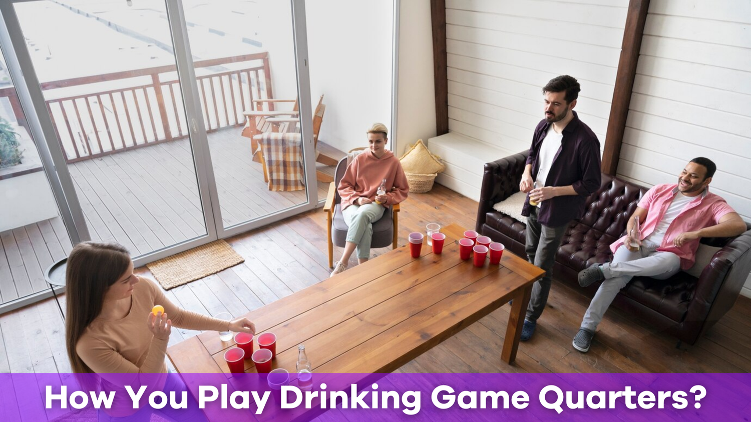 How Do You Play the Drinking Game Quarters? – PickMeUp Party Game
