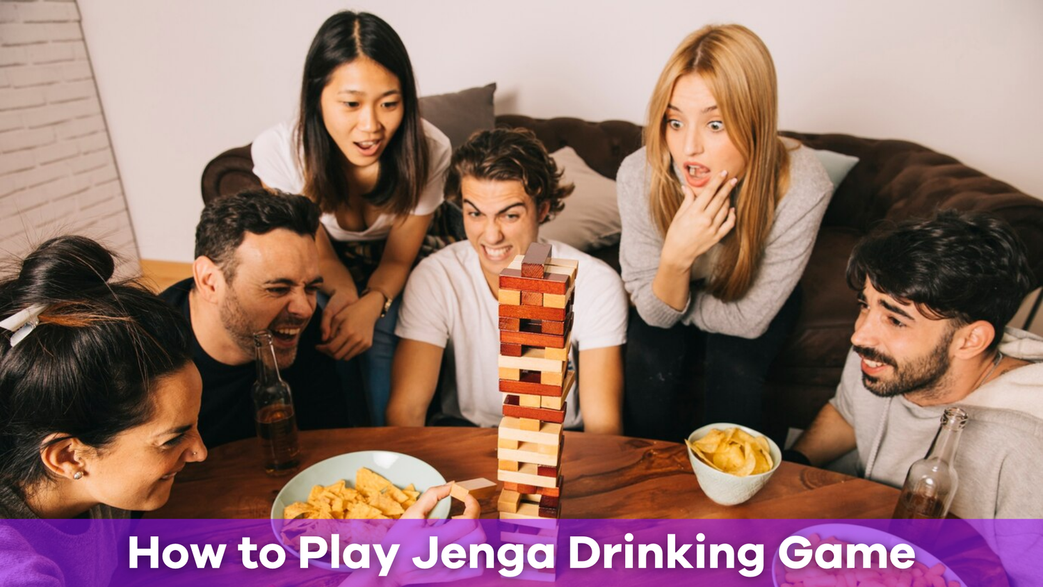 How to Play Jenga Drinking Game – PickMeUp Party Game